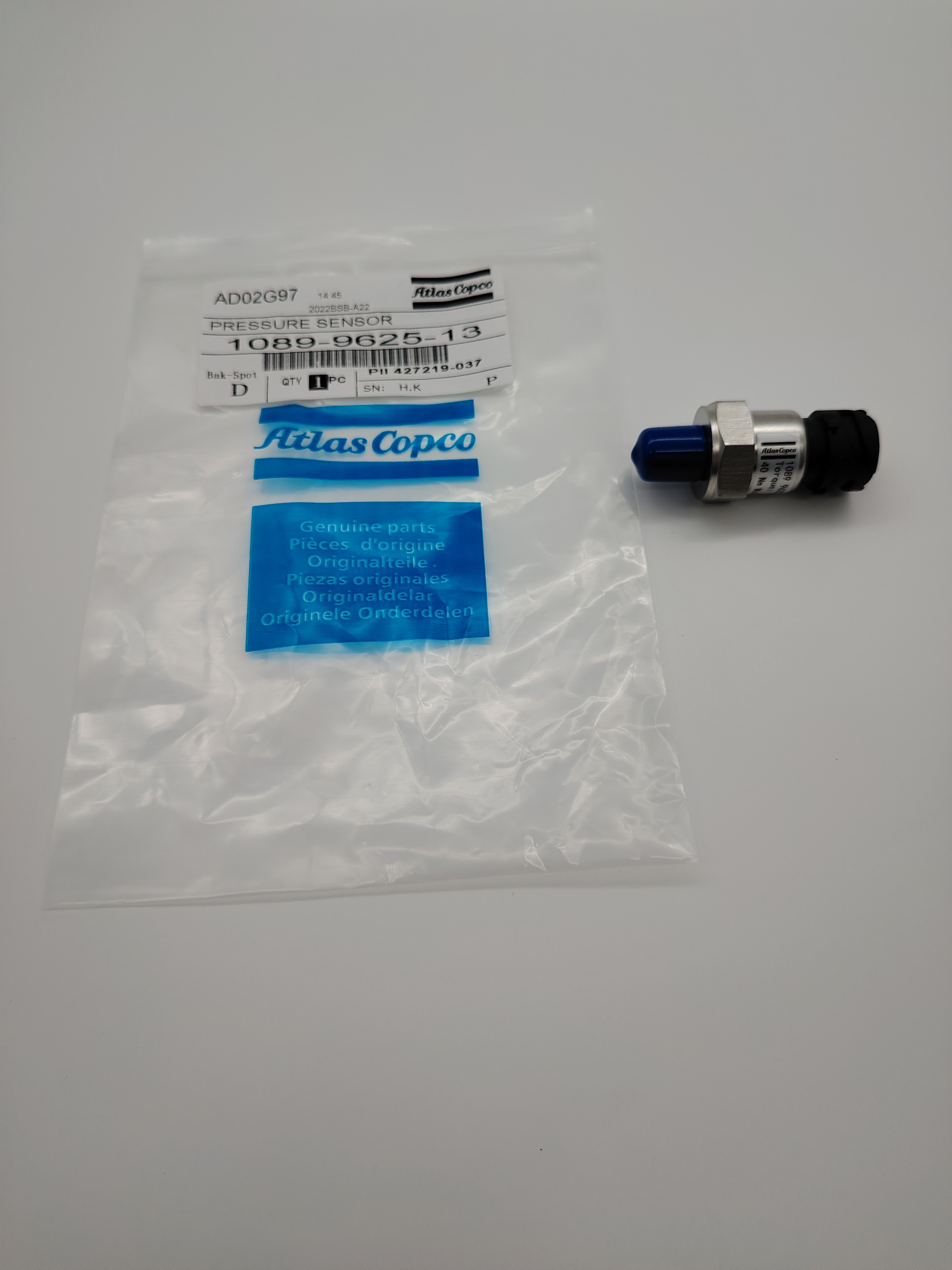 Atlas Copco Spare Parts 1089962513 Pressure Sensor - Buy Atlas Copco ...